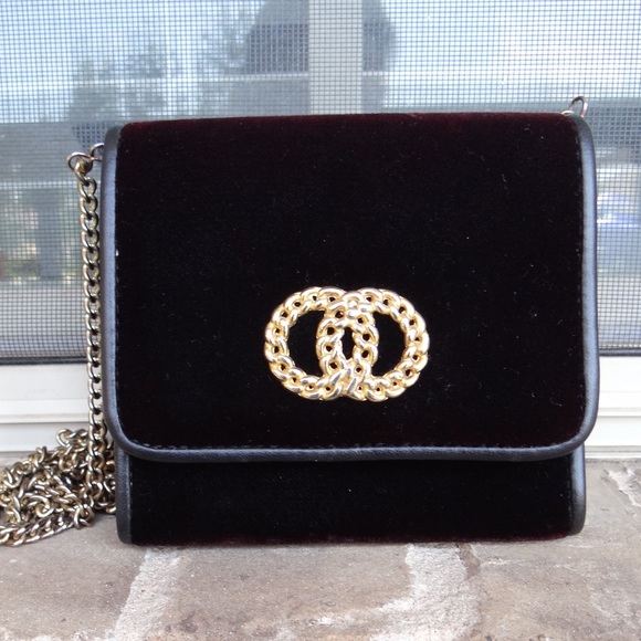 Koret | Bags | Vintage Koret Velvet Shoulder Bag Crossbody | Poshmark